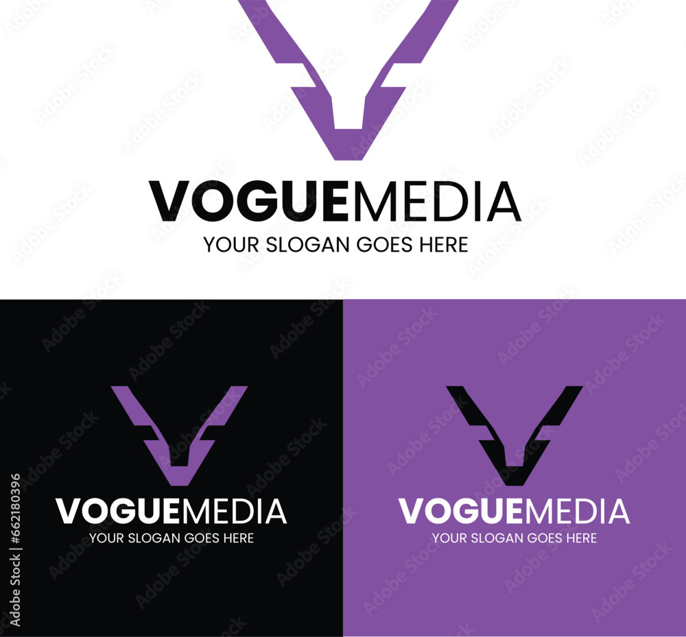 v letter logo, tech logo, minimal v logo, modern v logo, sharp v logo ...