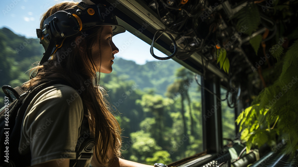 Treetop Explorer: A canopy researcher studying wildlife and ecosystems ...