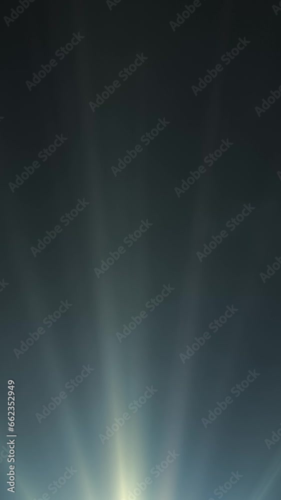 Vidéo Stock Looped animated blue light rays on dark background in ...