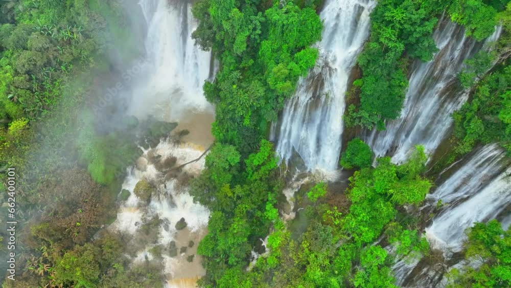 A mesmerizing hidden gem in the heart of the lush tropical rainforest ...