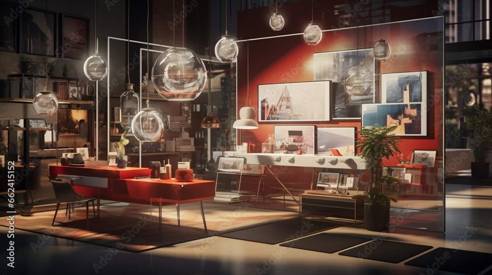 hyper-realistic scene illustrating the artistry of IoT, where smart ...