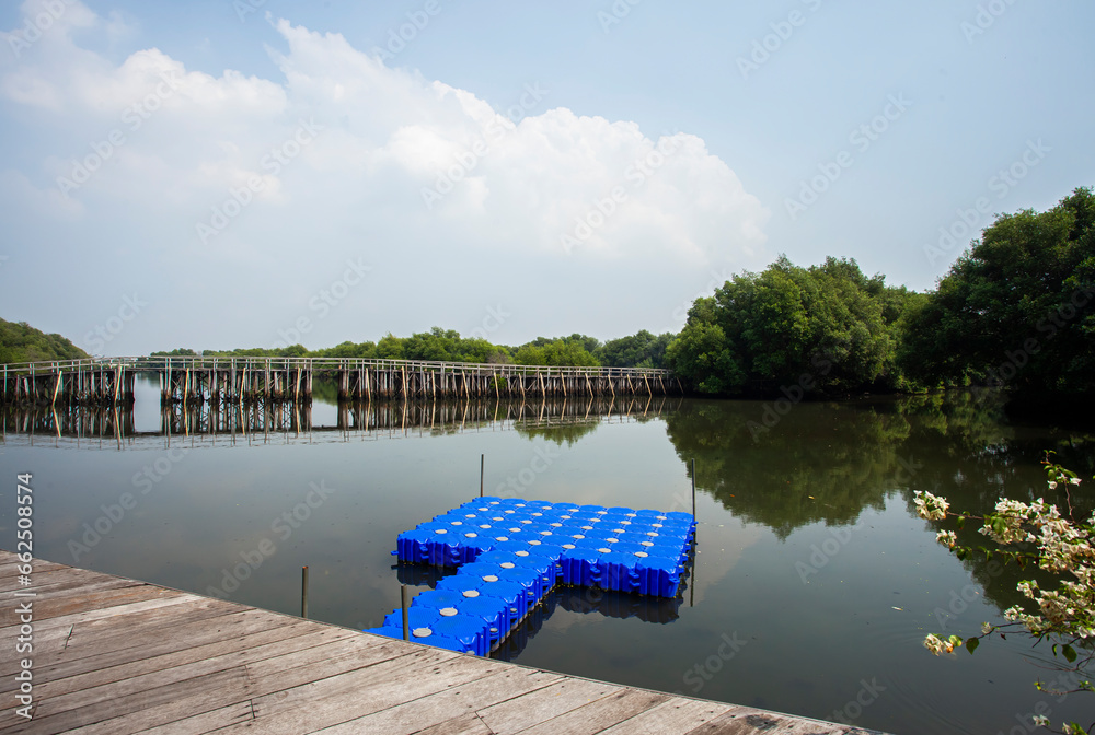 Mangrove natural tourist park located at Pantai Indah Kapuk, Muara ...