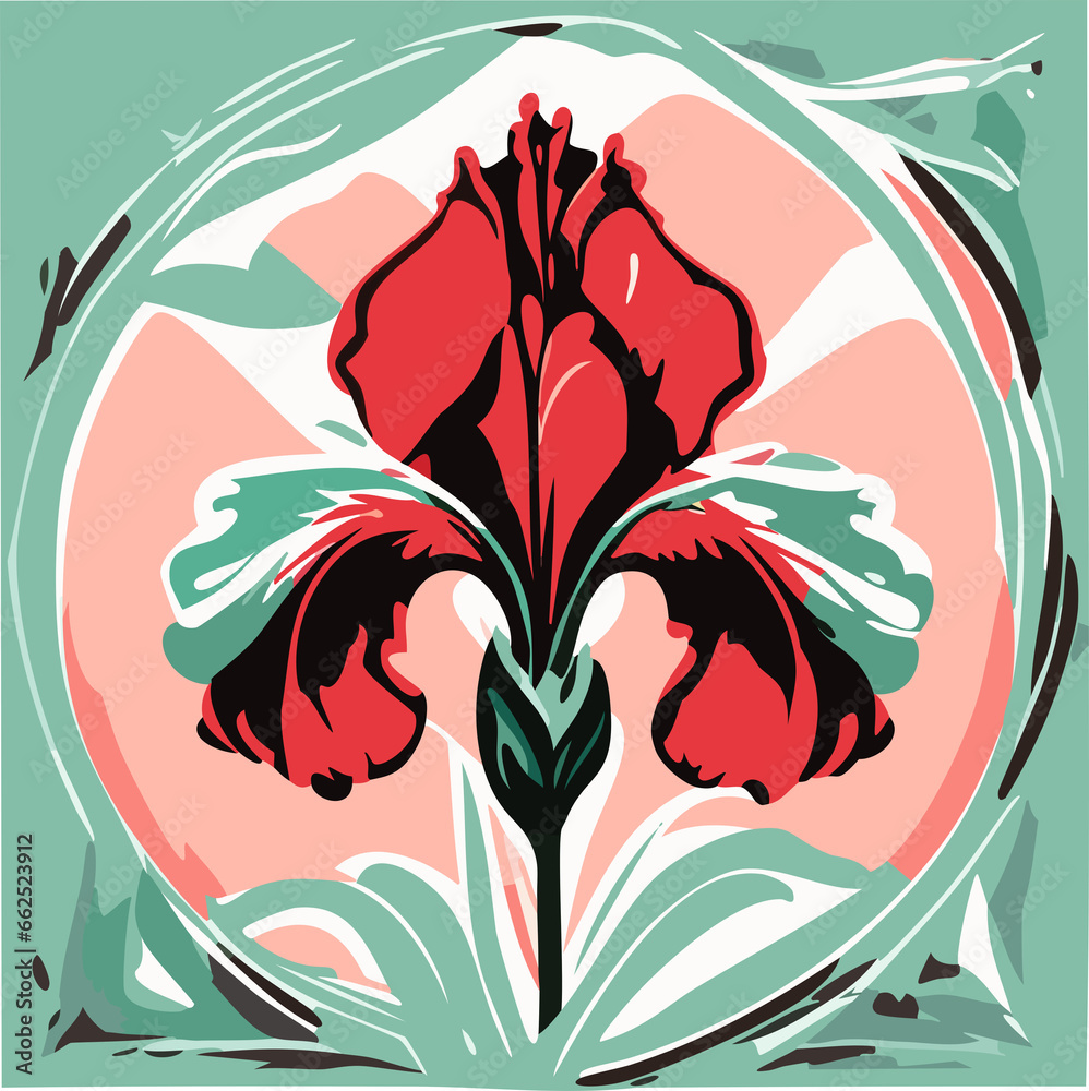 Faqqua Iris flower, Palestine's national flower. Pray for free ...