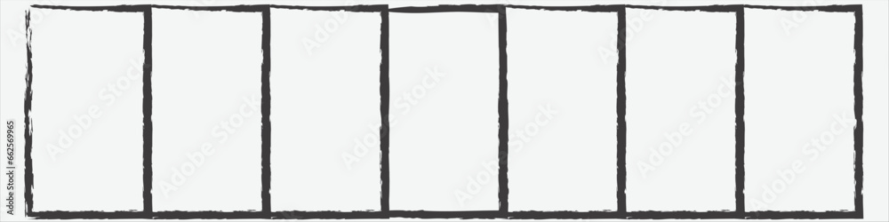 Worn edges album cover with torn edges for vinyl, cd or paper poster ...