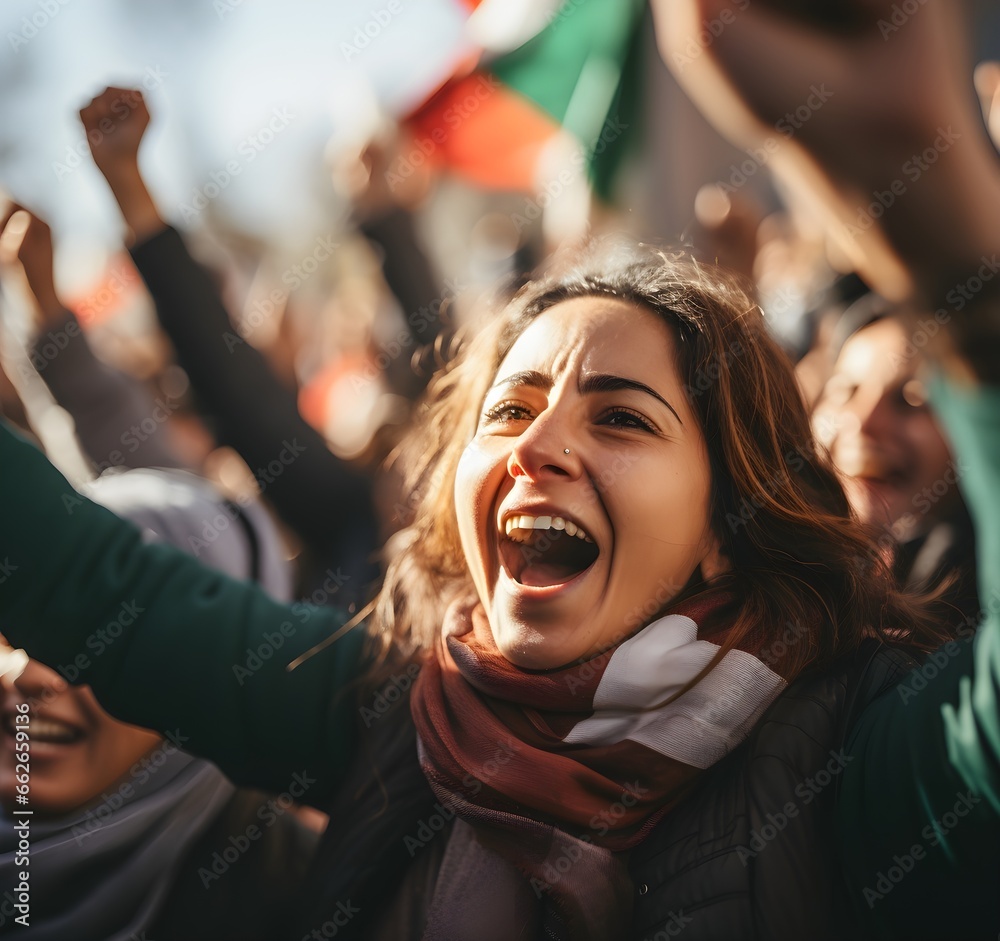 A passionate young woman taking a stand for peace in the Middle East ...
