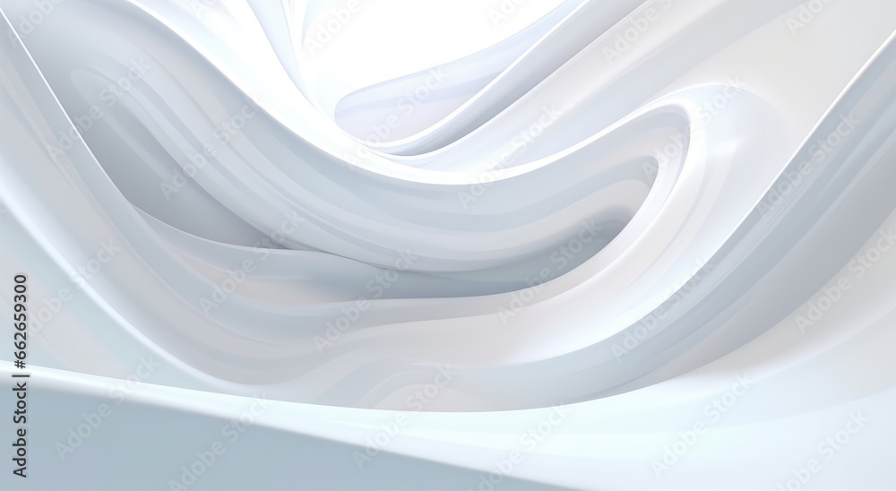 Parametric architecture of the future for presentations, graphic design ...