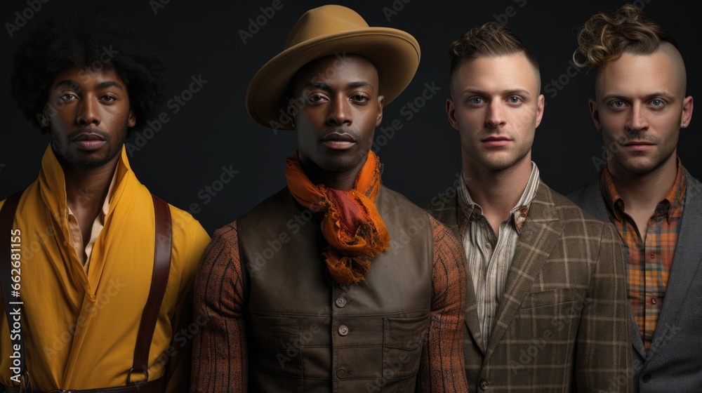 Reimagine masculinity in a world of self-care and empowerment. Portrait ...