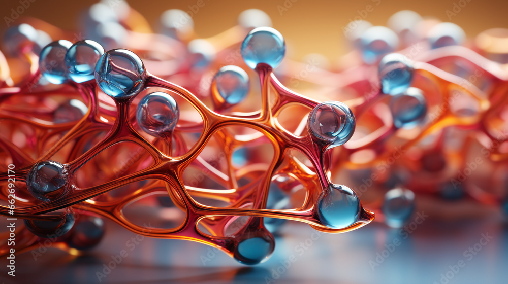 Molecular Structures 3d Models Of Complex Molecular Structures