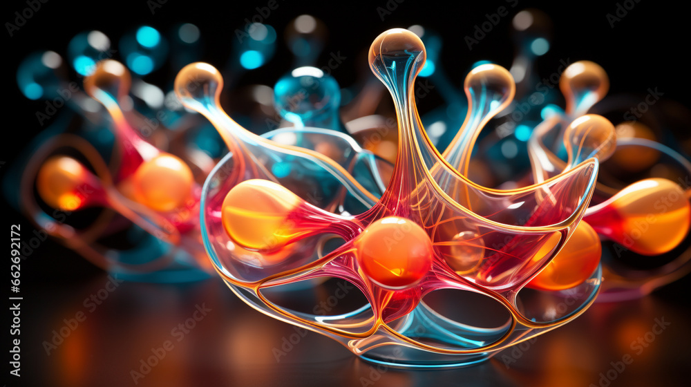 Molecular Structures 3d Models Of Complex Molecular Structures