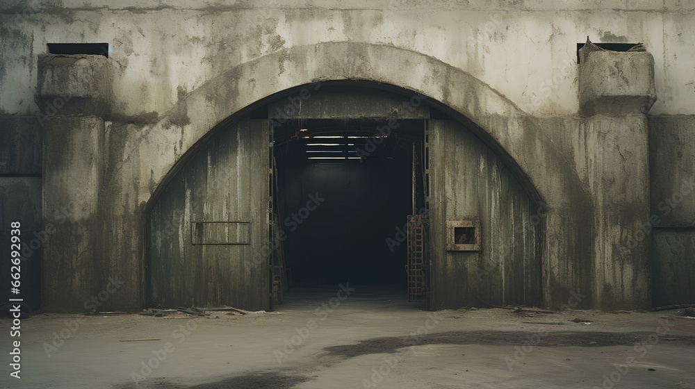 the dead zone, in the style of post-apocalyptic imagery, dreary and ...