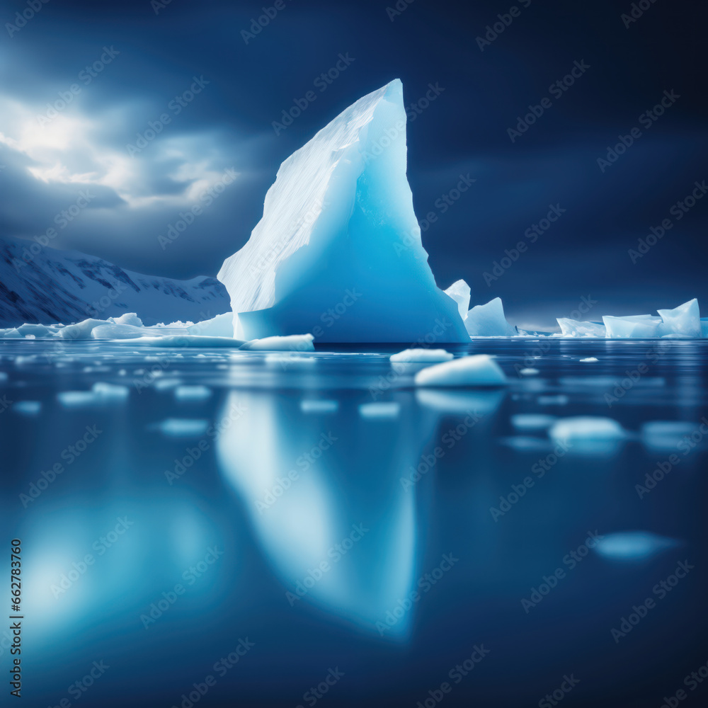 Global warming and sea level rising. Rising temperatures leading to ...