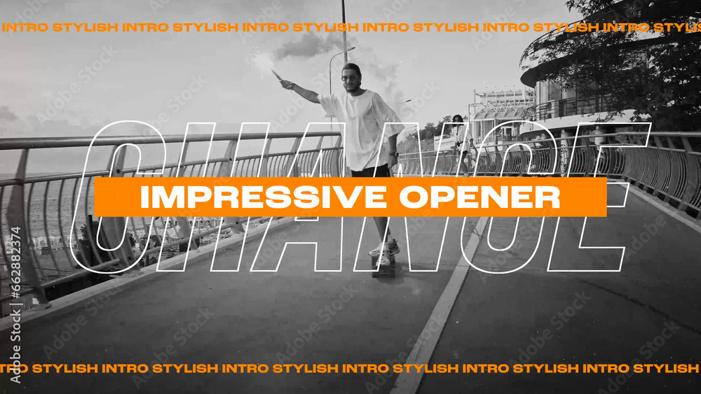 Urban Media Opener Template contains 24 media placeholders, 34 text ...