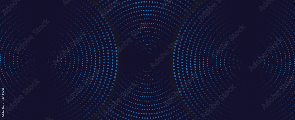 Abstract Particle Technology Background Design. Abstract wave moving ...