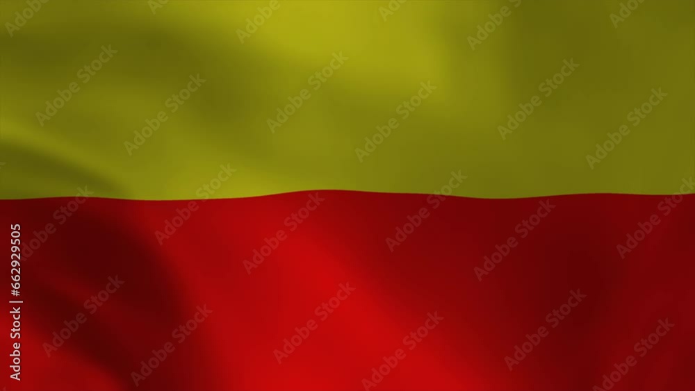 Kannada flag waving animation 4K. Great for Kannada National Day ...