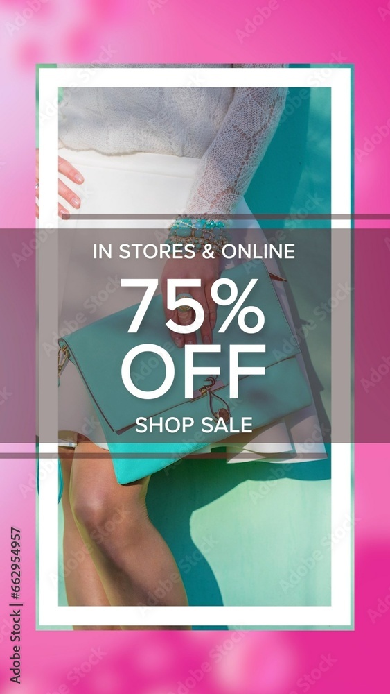 Elegant Clothing Advertisement For Social Media Template Stock Template ...