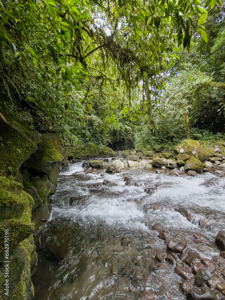 Recorrido por montañas y ríos de Chiriquí en Panamá Stock Photo | Adobe ...
