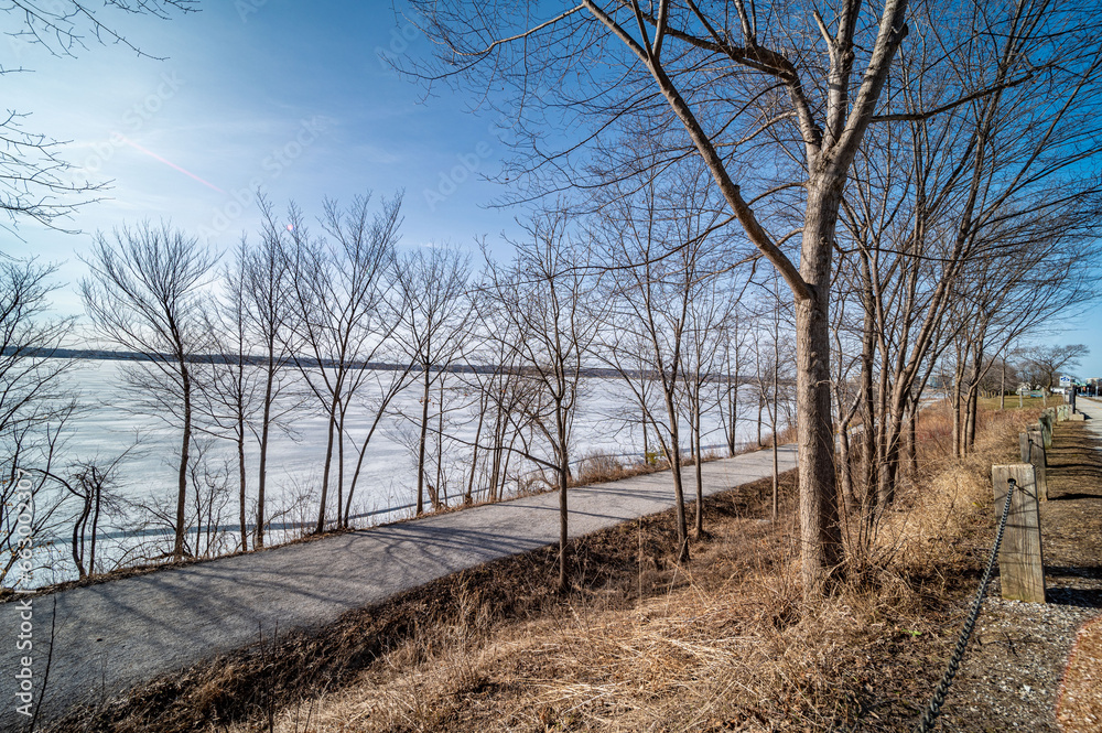 Embrace the serene beauty of Lake Simcoe in winter with this stunning ...