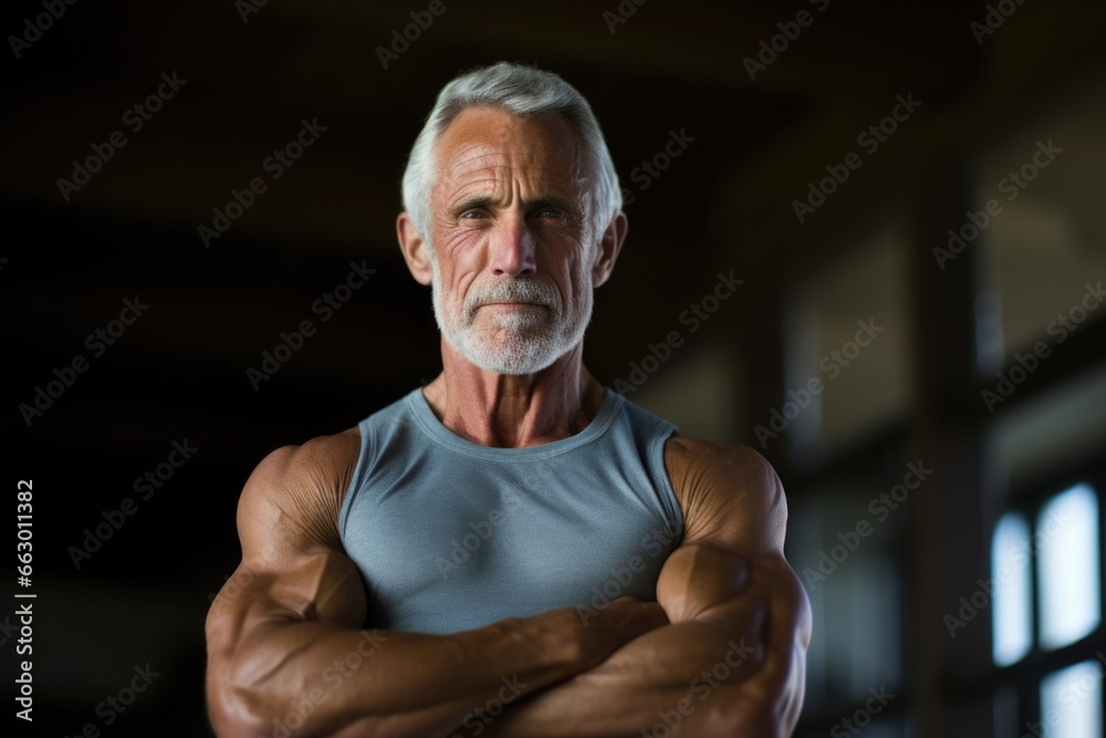 He is a retired athlete, with a muscular build and a sense of pride in ...