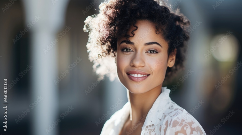 A social media influencer with vitiligo, using her platform to spread ...