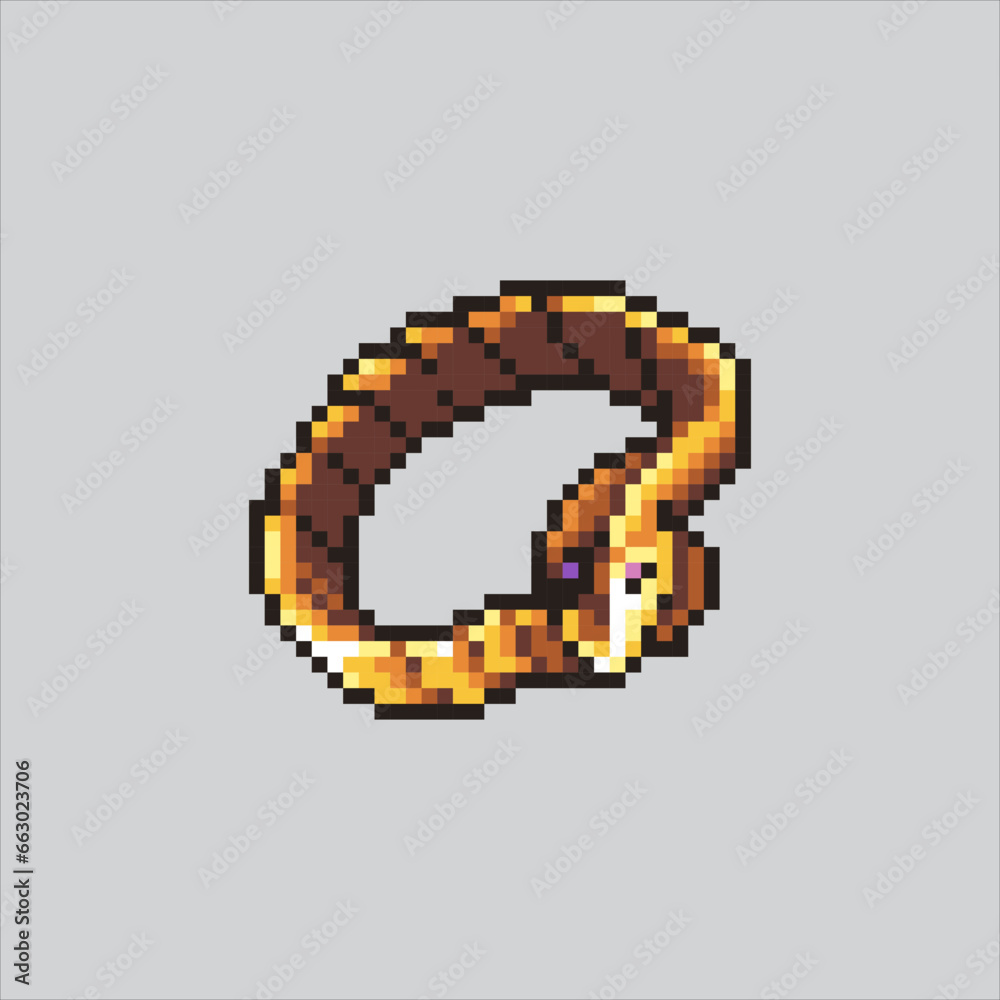 Pixel art illustration Magical ring. Pixelated Magical ring. Magical ...