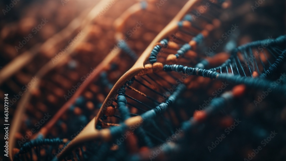 Explore the intricate patterns and endless possibilities of human DNA ...
