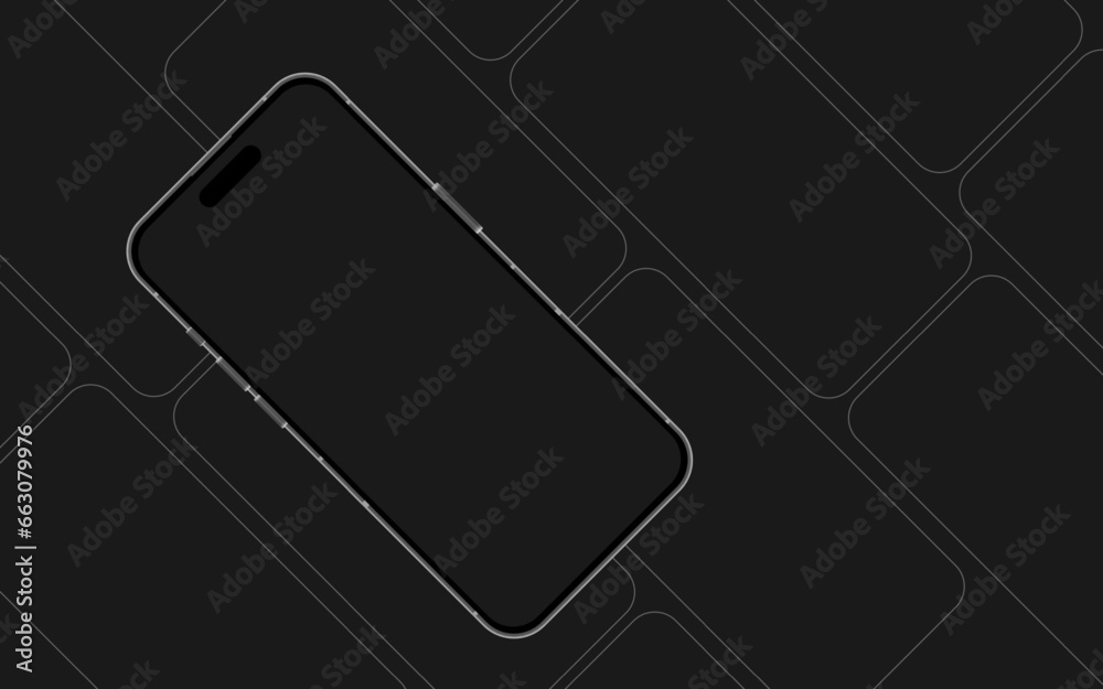 Mobile phone mockup, Smartphone template, Telephone vector mock up ...