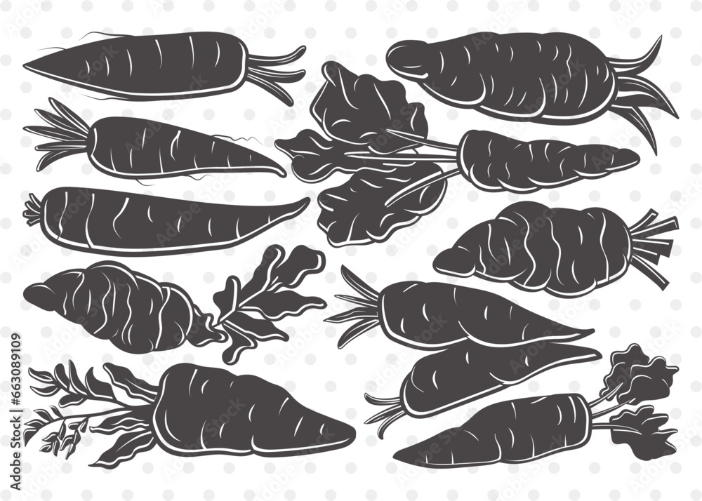 Carrot Clipart SVG Cut File | Vegetable Svg | Easter Svg | Food Svg ...