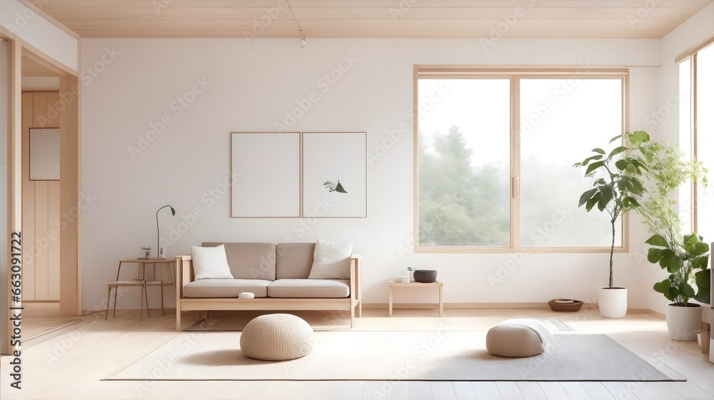 Interior design,MUJI style interior design,Wooden room,Minimalist ...