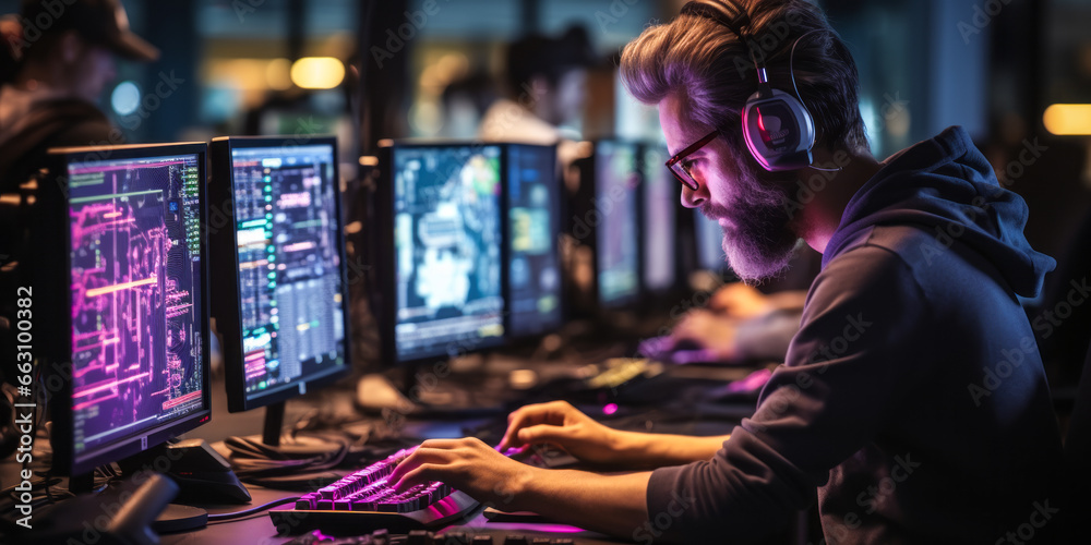 Mastermind at Work: Computer Programmer Modifying Scripts and Code ...