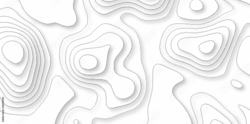 Abstract pattern with lines seamless pattern and topography map and ...