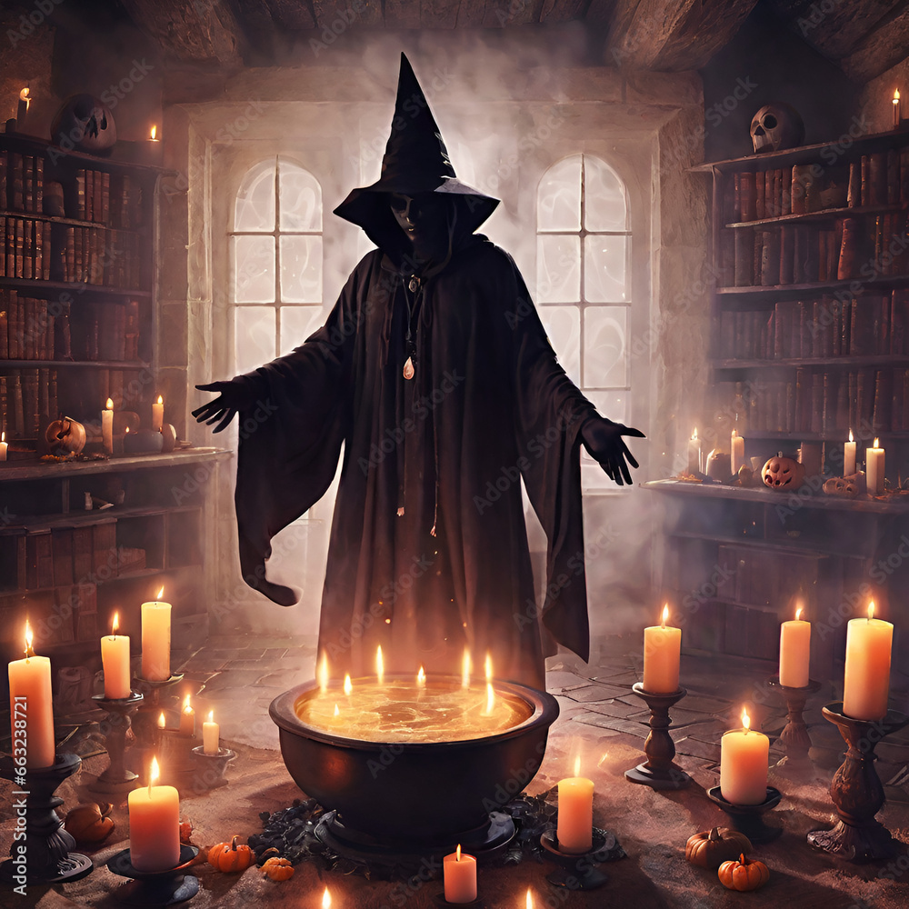 Witching Hour Ritual Witness a mystical Halloween ritual come to life ...