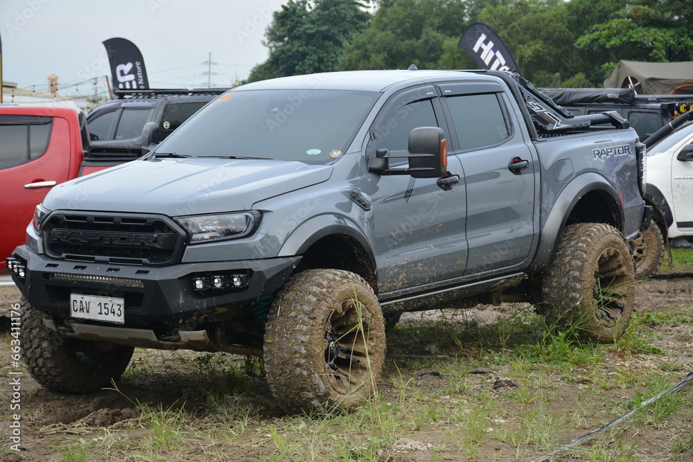 Ford ranger raptor at 4X4 Expo in Quezon City, Philippines Stock Photo ...