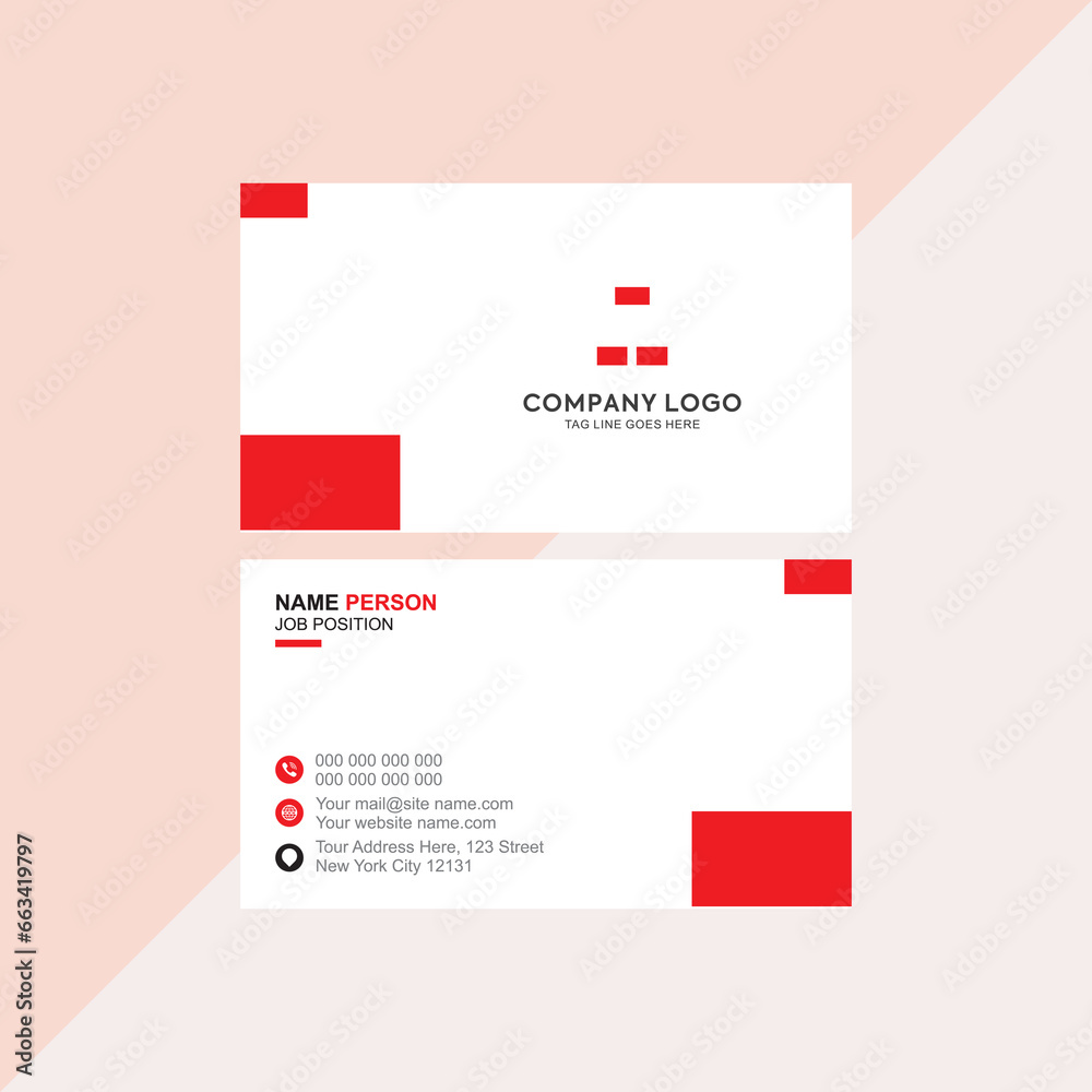 Business card design Own void grab executive id bulletin recruitment ...