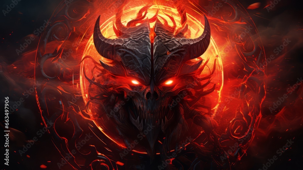 Ragnarok - God of the apocalypse from the norse mythology and twilight ...