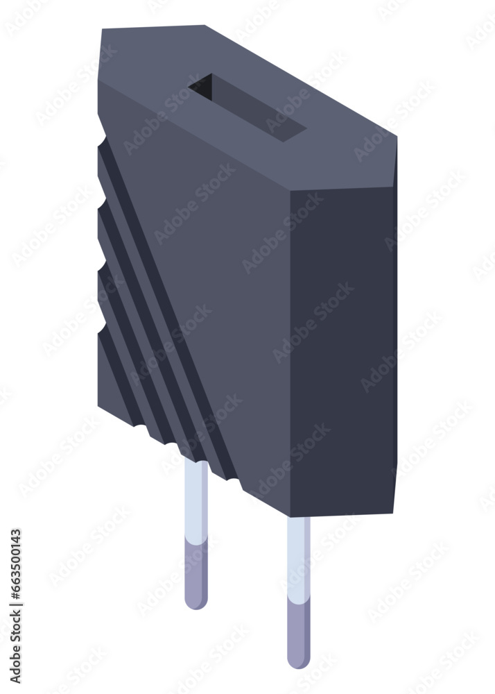 Charger isometric icon. USB socket plug in. Mobile phone charger ...