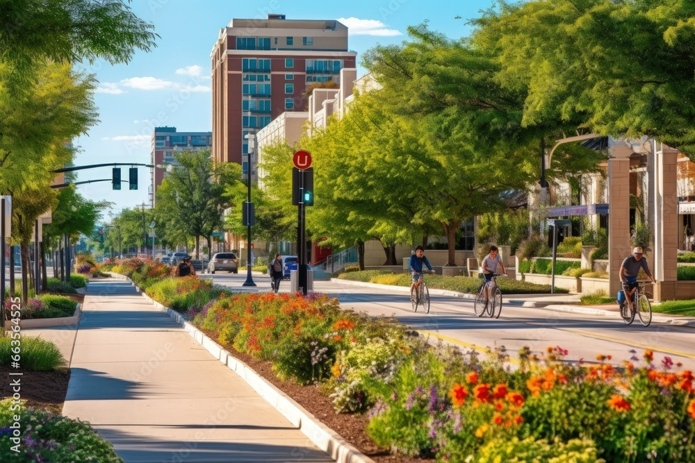 Sustainable and Inclusive Urban Planning - Generative AI Stock ...