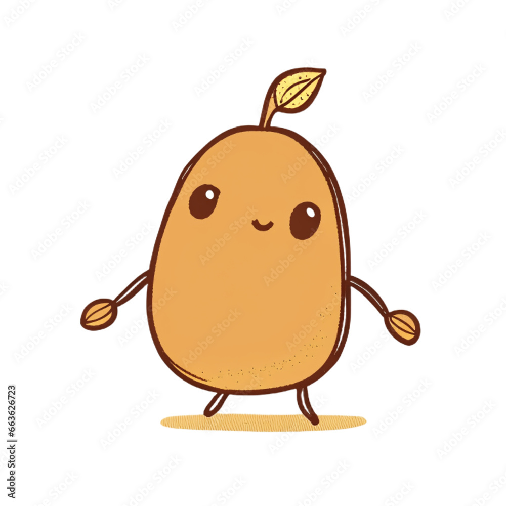 Bean Cartoon isolated transparent background VEGAN FOOD vegetables ...