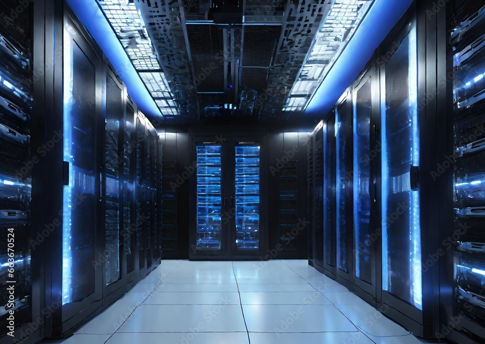 Inside the Digital World: An In-Depth Tour of a High-Tech Server Room ...