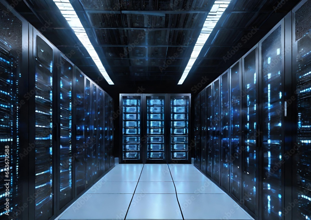 Inside the Digital World: An In-Depth Tour of a High-Tech Server Room ...