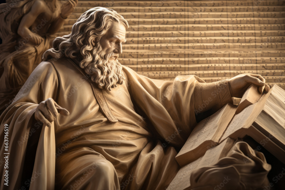 The Ten Commandments tables of Moses Stock Illustration | Adobe Stock