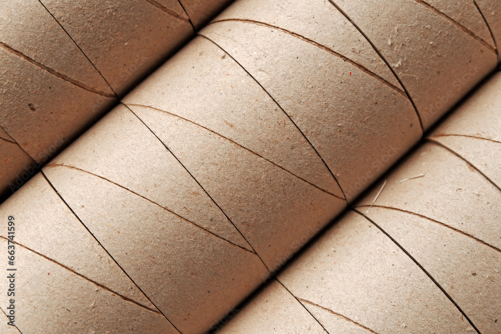 Packaging Tape core waste recycle bin paper box for reuse rolls of ...