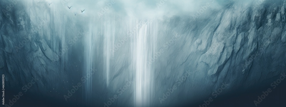 Niagara Falls texture background, the junction of a huge mountain range ...