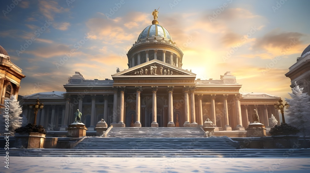 Capitol A Symbol of Democracy The History of the Capitol Building AI ...