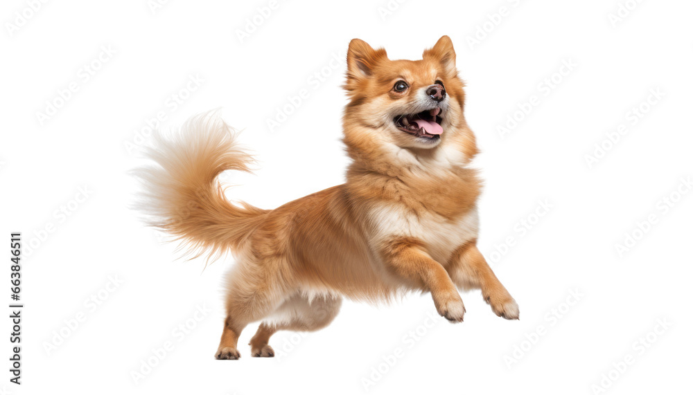 stand two leg dog isolated on transparent background cutout Stock ...