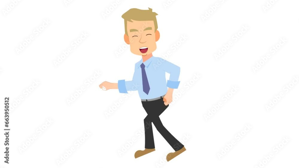 cartoon man running background and 2d animation, Cartoon character ...