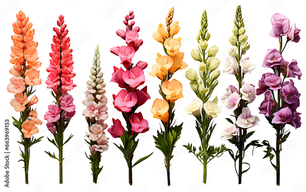 snapdragon Flowers Transparent PNG, Collection of snapdragon Flowers ...