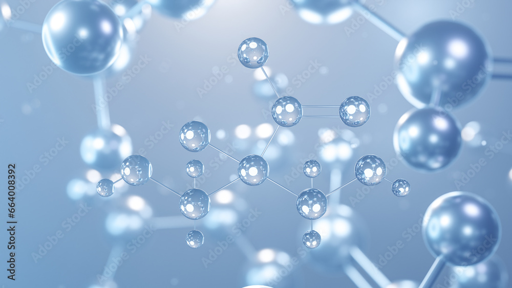 bronopol molecular structure 3d, flat model, antimicrobial, structural ...