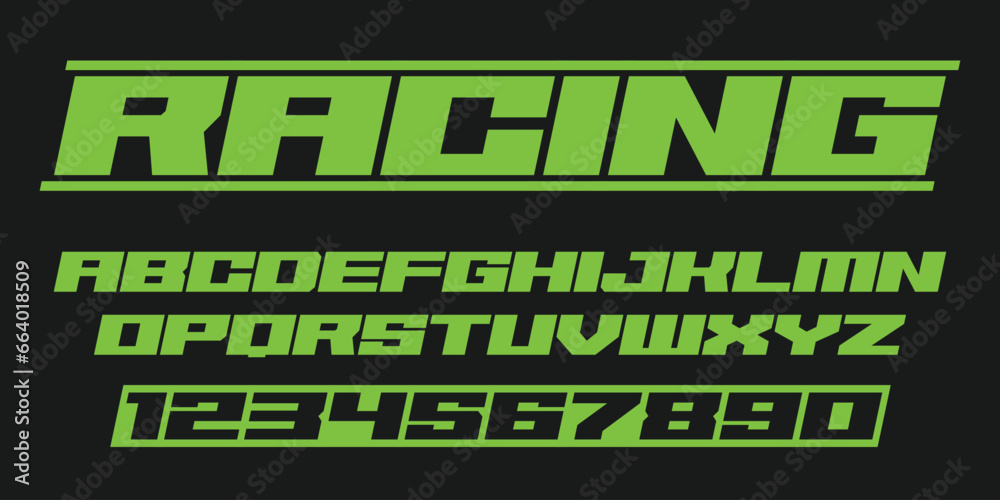 Racing lettering vector graphic apparel clothing prints eps svg png ...