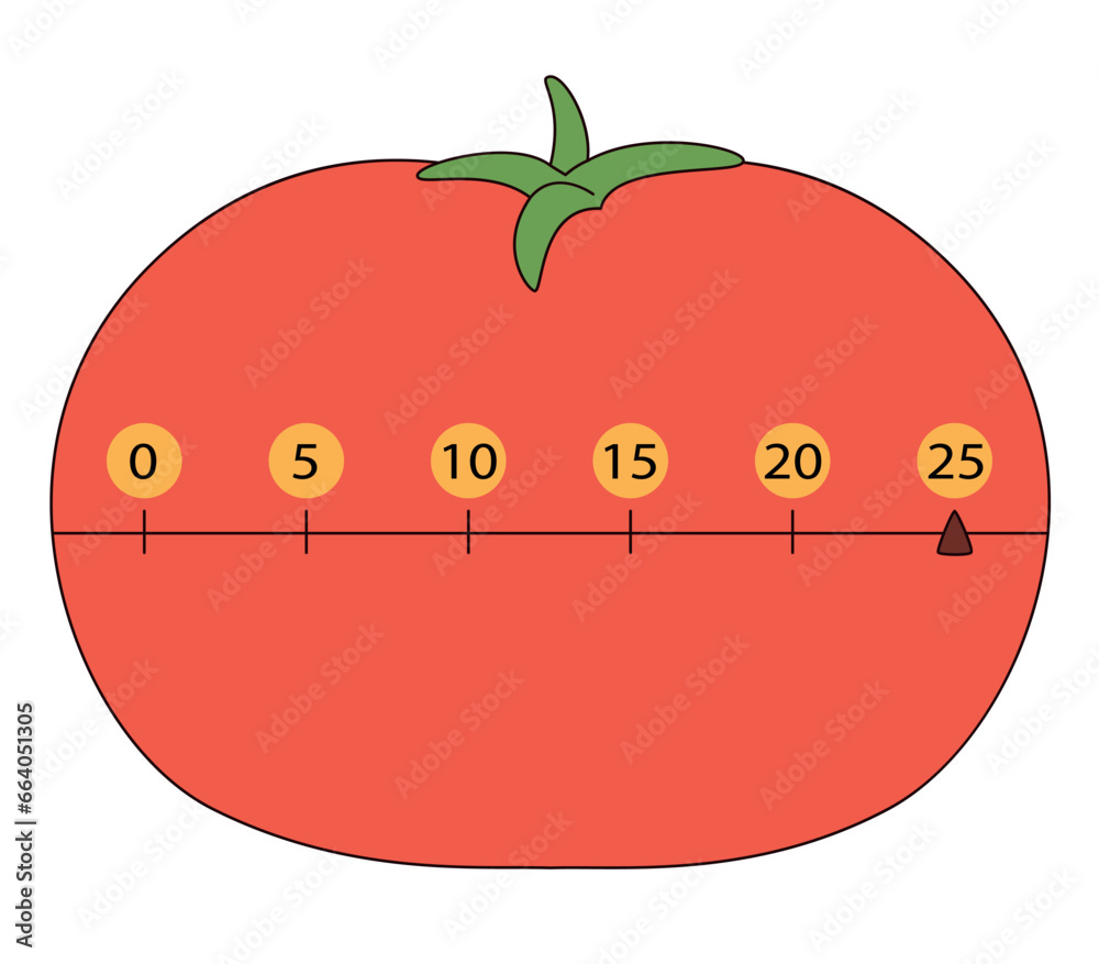 Timer Pomodoro Time Management. Mechanical clock timer for working ... Timer Pomodoro Time Management. Mechanical clock timer for working ...
