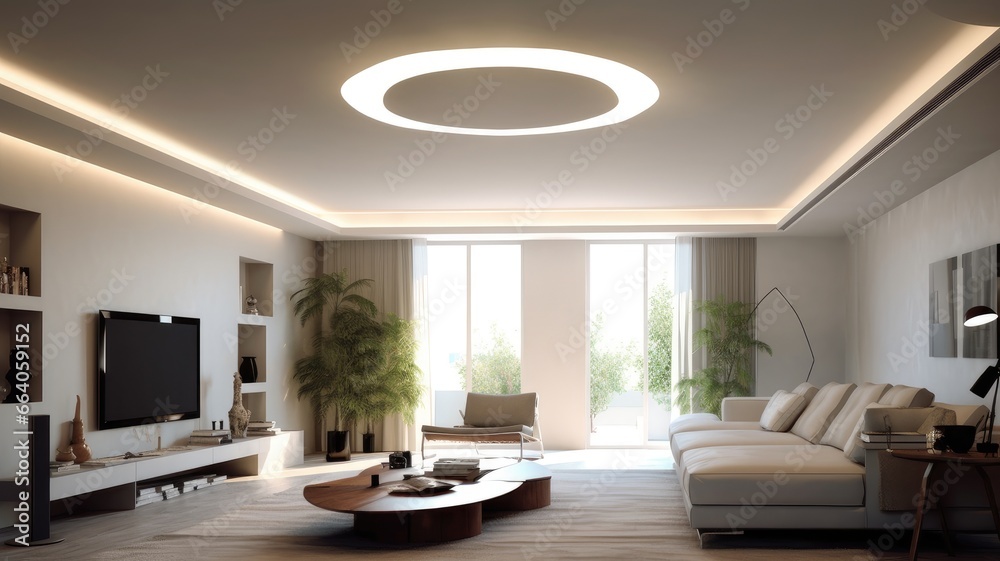 Flush mount ceiling lights offering a sleek and seamless lighting ...